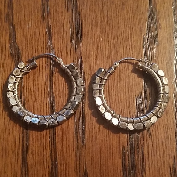Jewelry | Chunky Silver Hoops | Poshmark